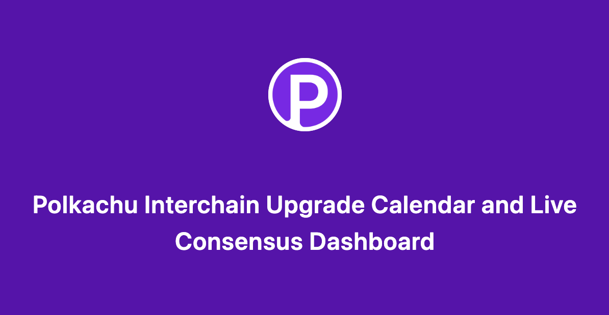 Interchain Upgrade Watcher | Polkachu